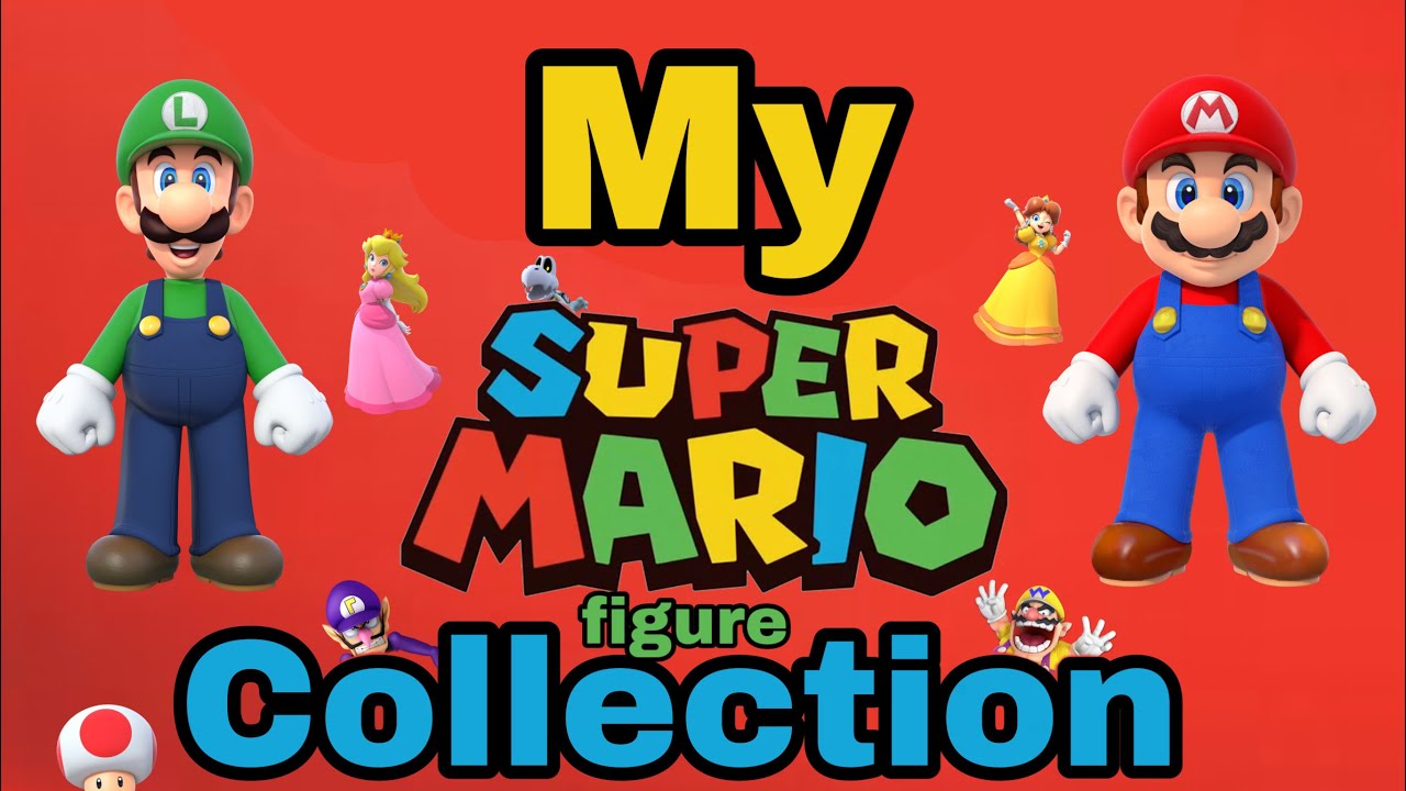 My Super Mario figure collection - YouTube