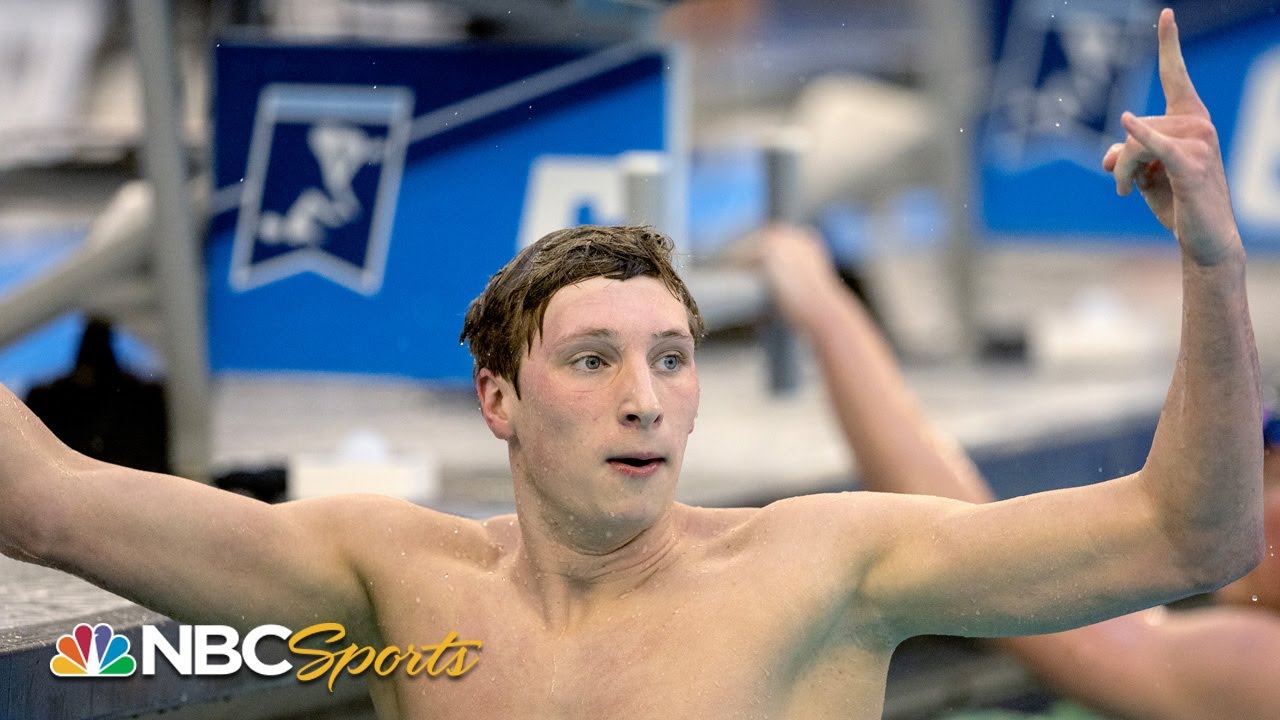 David Johnston wins surprising 400 free, caps it with epic celebration ...