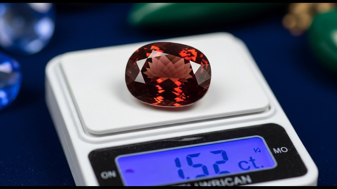 Weighing Painite: Understanding carat value and rarity in real-time ...