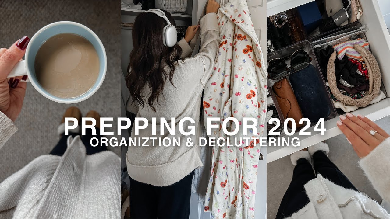 PREPPING FOR 2024 - cleaning, decluttering, organizing & getting ready ...