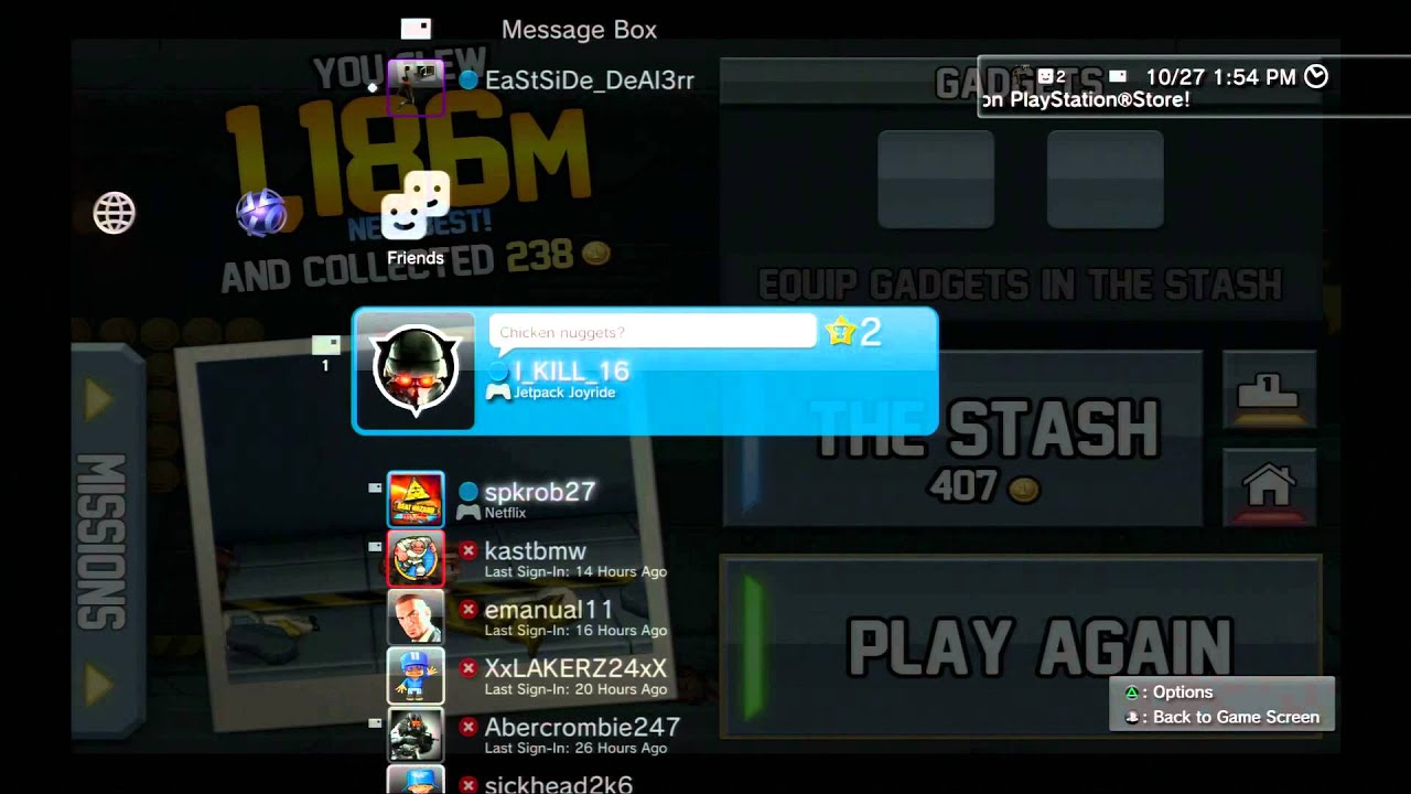 Jetpack Joyride gameplay ps4 1 - YouTube