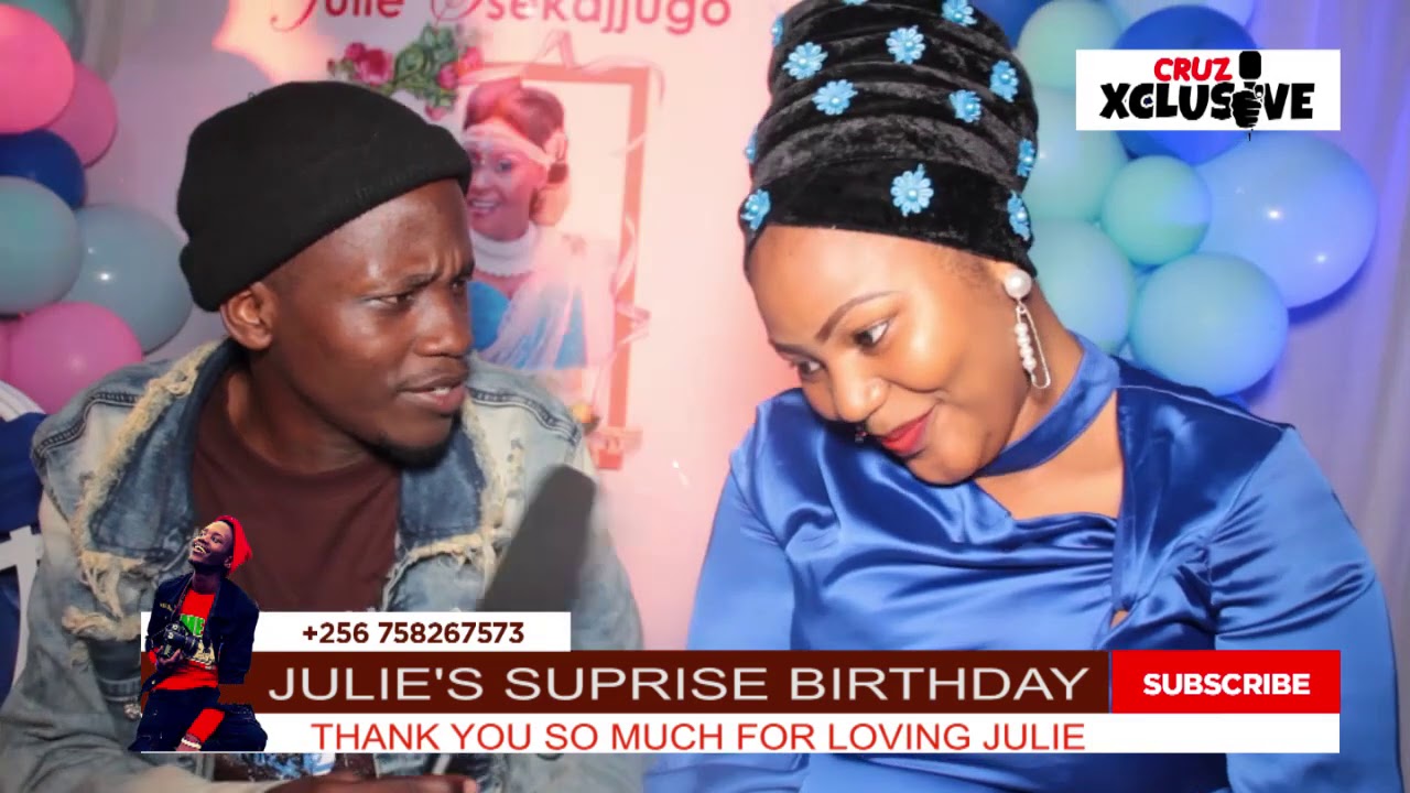 JAMILA KALUNGI AWADE JULIE ANGUME SUPRISE BIRTHDAY PARTY WAMU NABANA BA ...