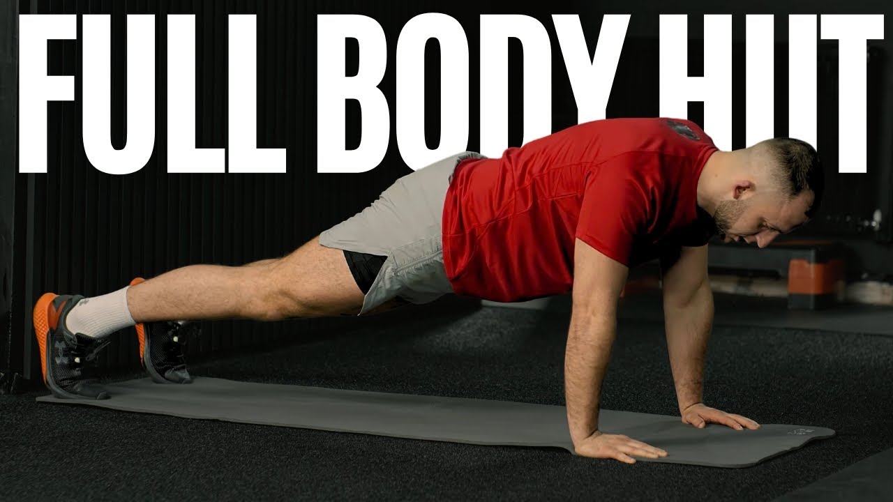 Complete FULL BODY HIIT Workout For TOTAL BEGINNERS (At Home, No ...