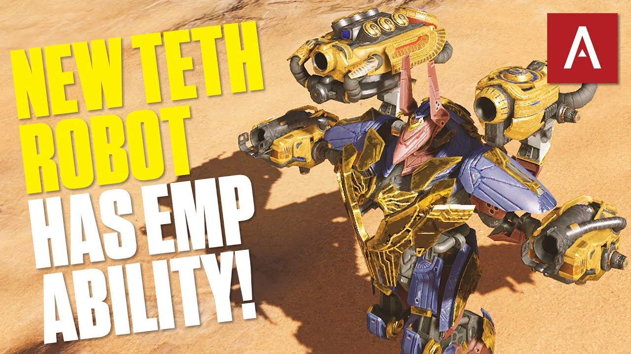 War Robots - NEW Robot Teth Has EMP and Teleport Ability! WR Test ...