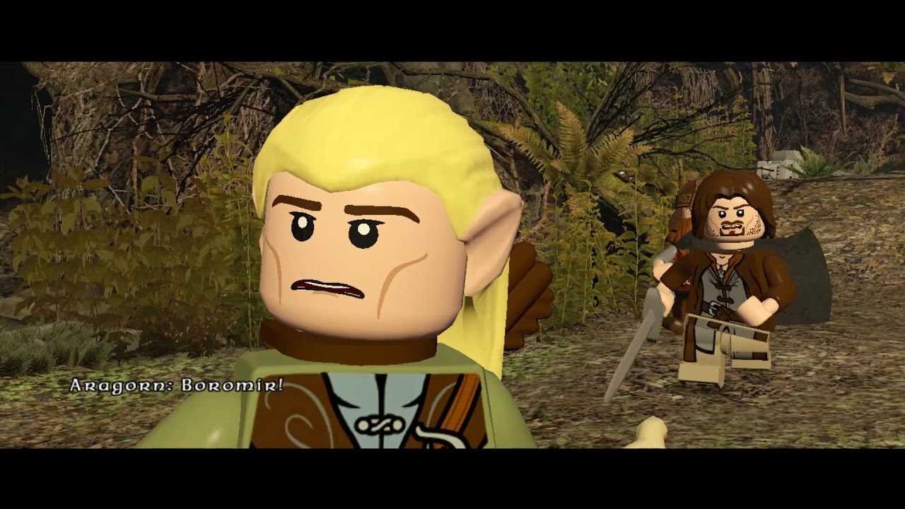 lego pán prstenů-part 7-argonath a zakončení prvního dílu:) - YouTube