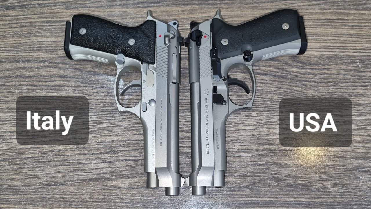 Beretta 92fs Inox USA | Review and Unboxing | 9mm Pistol | Mian Ayaz ...