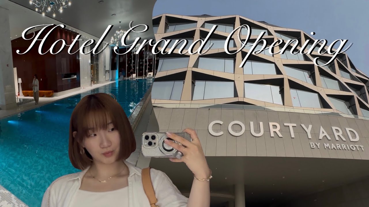 *GRAND OPENING* Courtyard by Marriott Pyeongtaek - YouTube