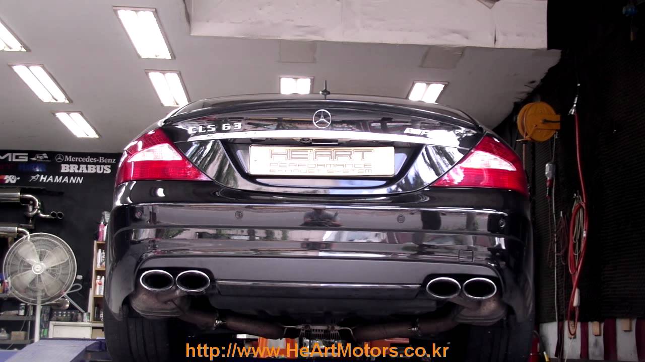 W219 CLS55 AMG Catalyst Modification - YouTube