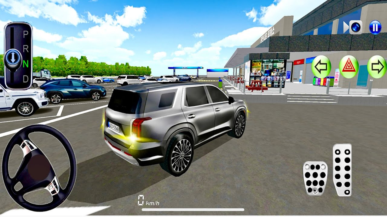 New Car Parking & Sleep Rest Area On Highway 3D Driving Class 2024 ...