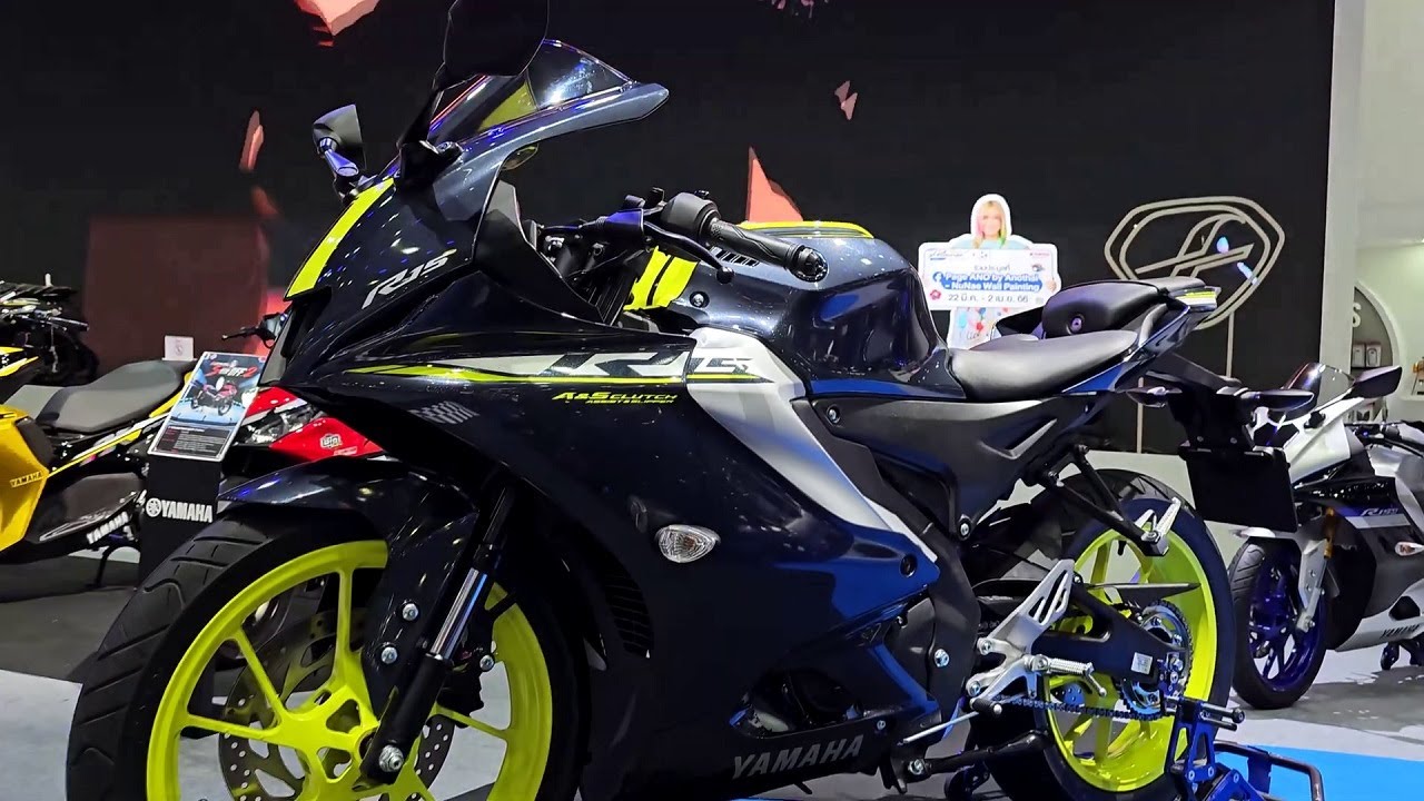 Yamaha R15 Connected 2023 | Aggressive Gray | Walkaround - YouTube