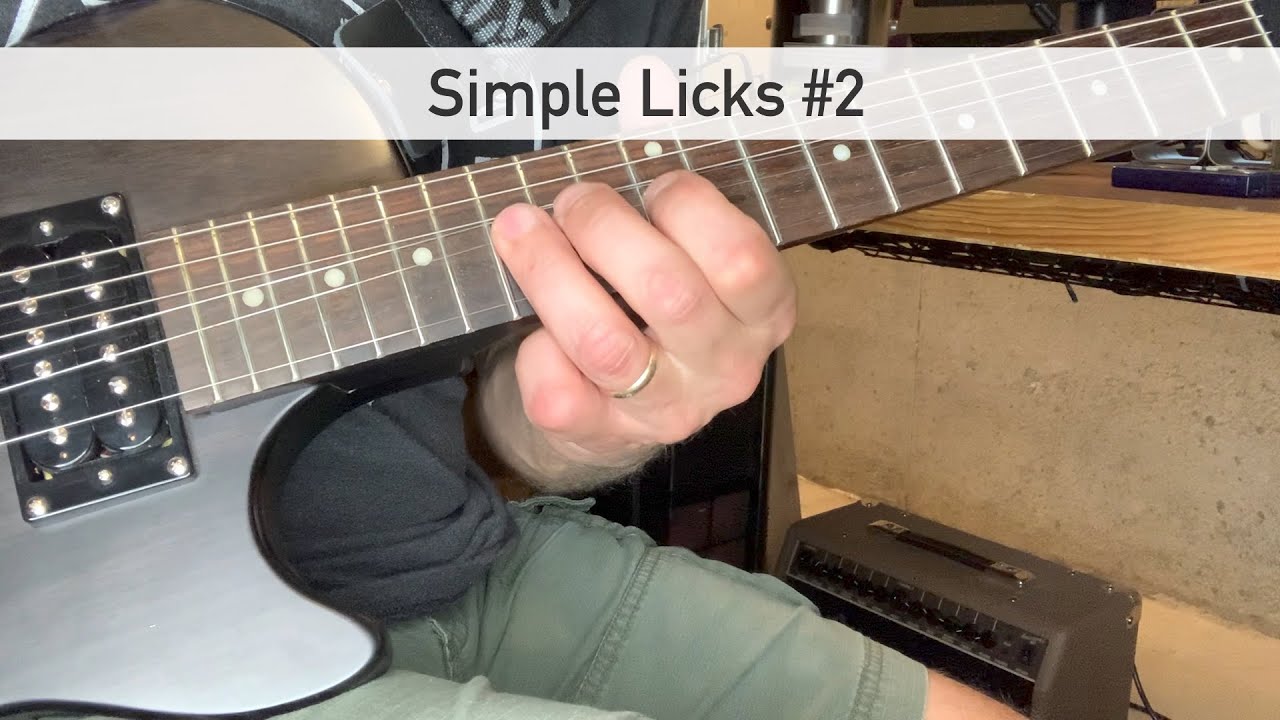 Simple Guitar Licks: Episode #2 – E minor Pentatonic - YouTube
