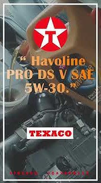 Texaco PRO DS V SAE 5W 30 - YouTube