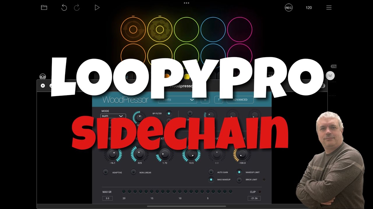 Loopy Pro Looper, DAW, Sampler - Tutorial Part 24: Sidechain with ...