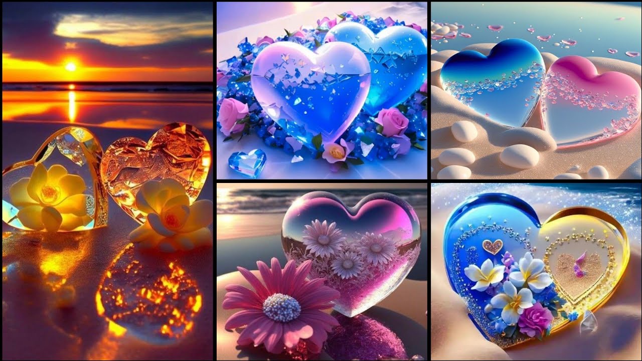 Beautiful Love Heart Wallpapers For Whatsapp|| Stylish dpz For ...