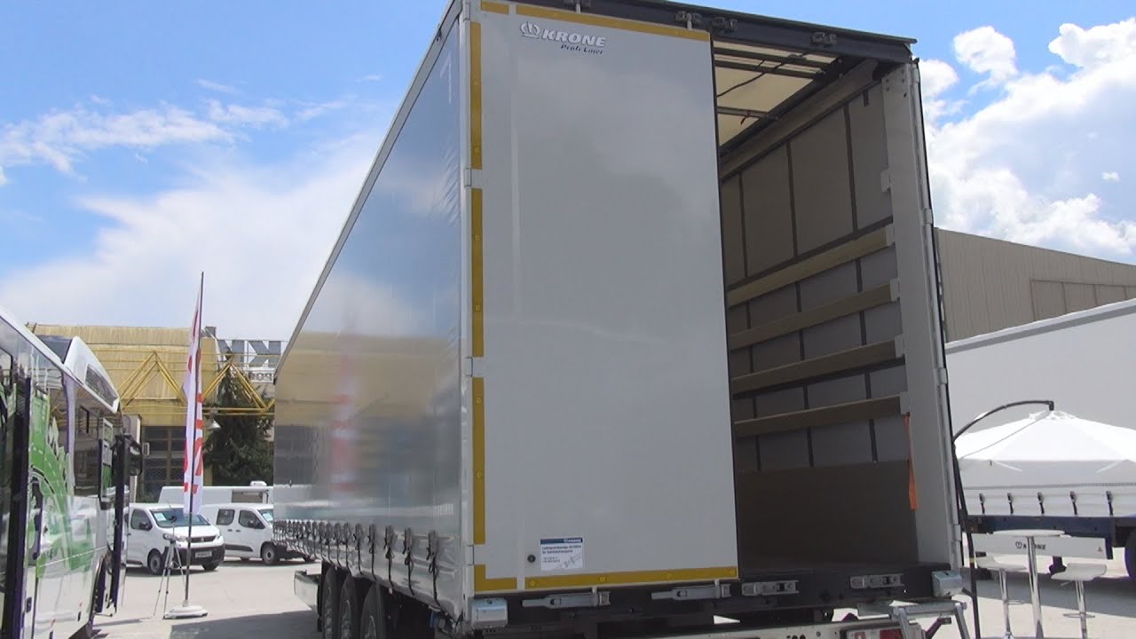 Krone Profi Liner SD Semi-Trailer (2021) Exterior and Interior - YouTube