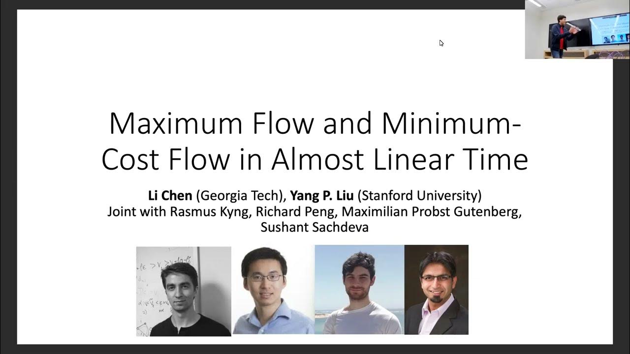 Maximum Flow and Minimum-Cost Flow in Almost-Linear Time - YouTube