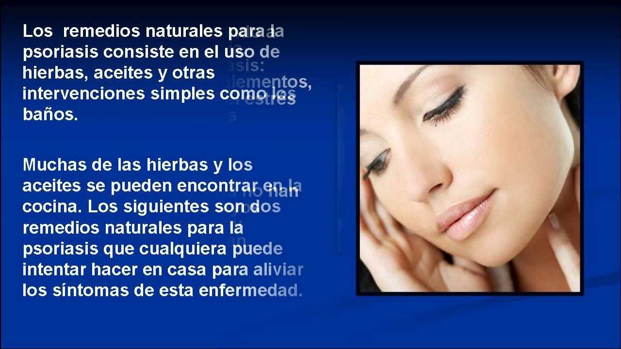 Cómo Tratar la Psoriasis en la Cara con Remedios Naturales - YouTube