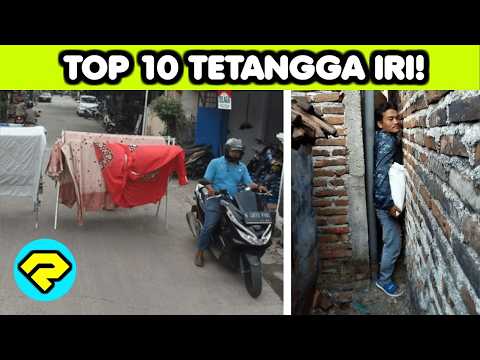 TOP 10 Tetangga Iri dan Dengki yang Terekam Kamera Bikin Elus Dada!
