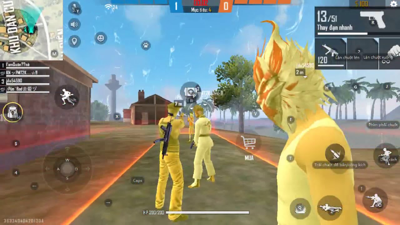 free fire . choi game cho vui - YouTube