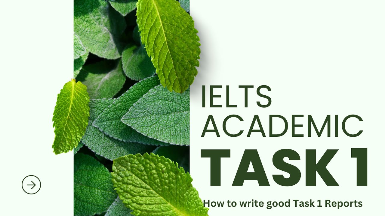 How to write Academic Task 1 Reports All types - YouTube