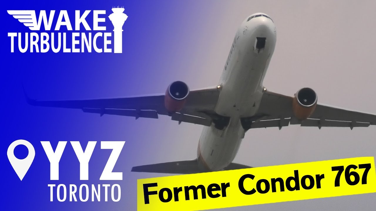 Unexpected Former Condor Boeing 767-300 Departs YYZ after Storage in ...