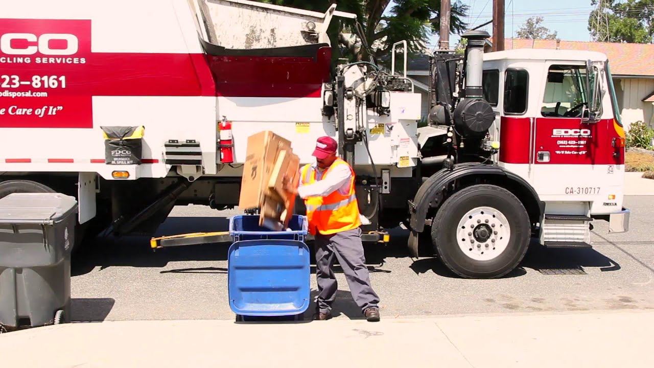 EDCO - Recyclables Collection Services - YouTube