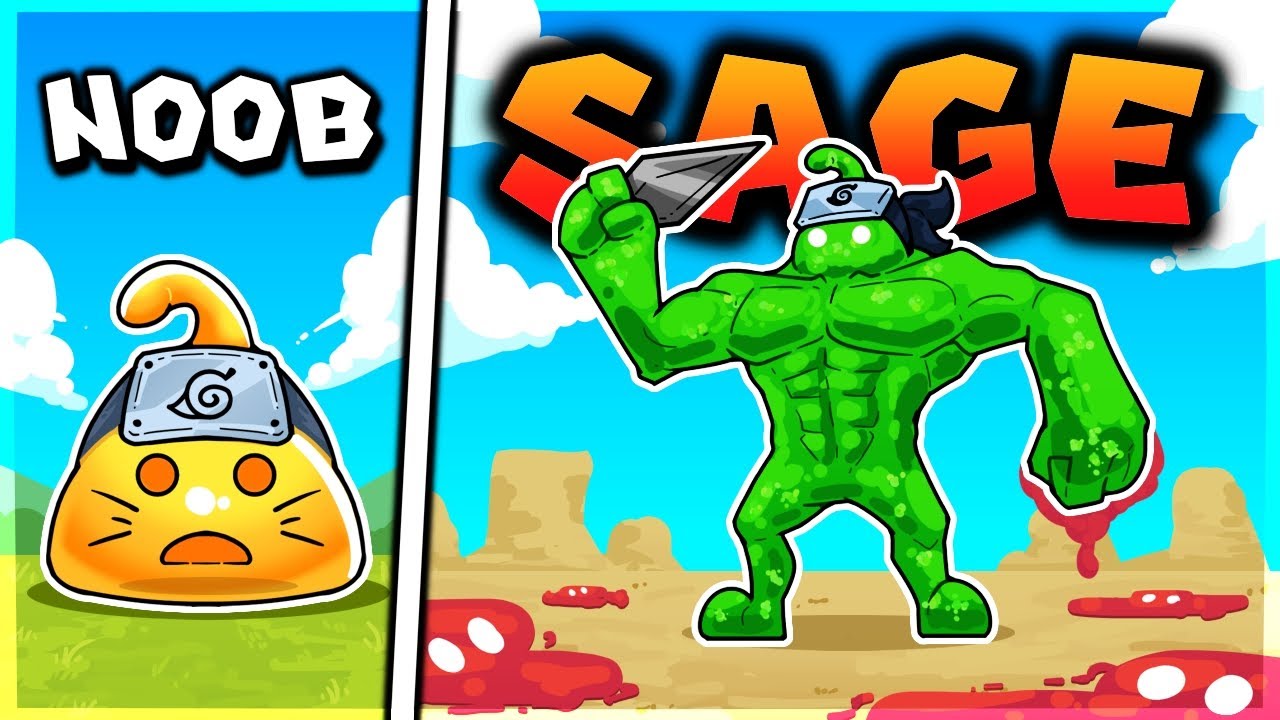 I Evolved a Slime into a GREAT SAGE NINJA - YouTube