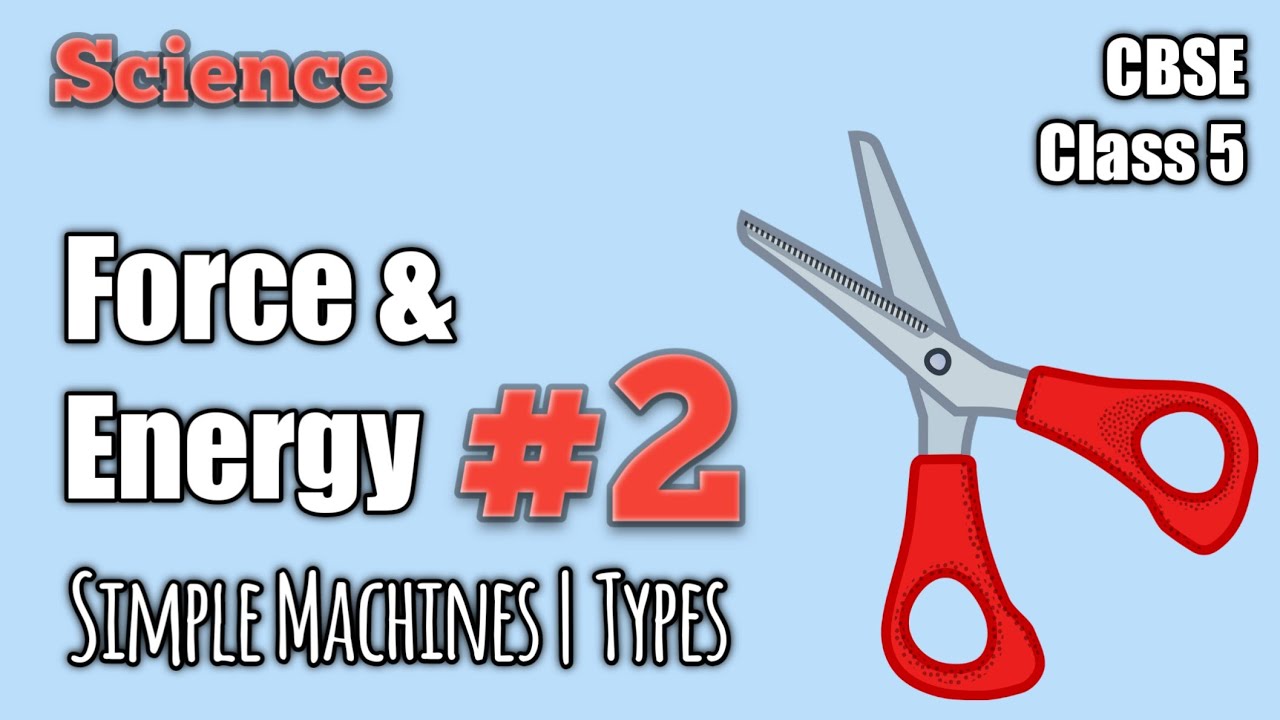 Class 5 | Force and Energy: Part 2 | Simple Machines - YouTube