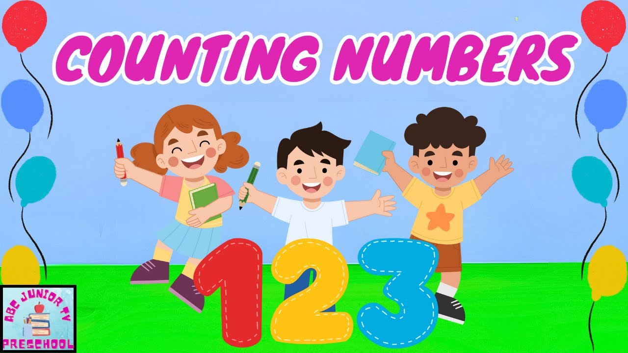 1 to 20 counting for nursery class | Counting numbers for kids | @ABC ...