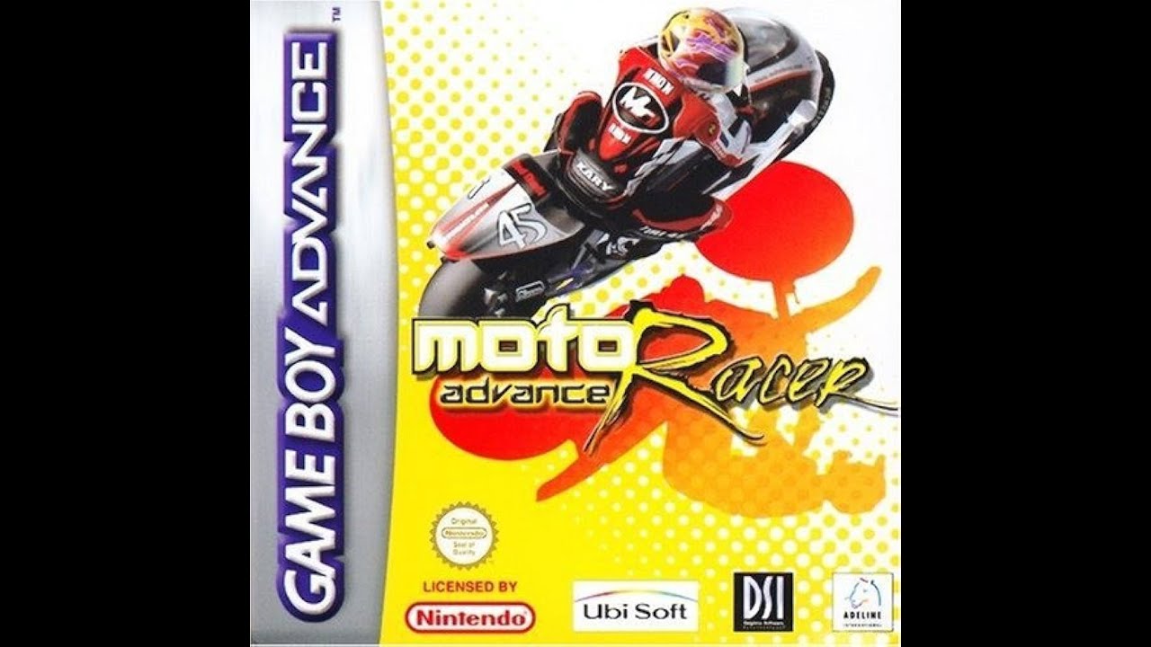 (je joue a#49) moto racer advance sur GBA - YouTube