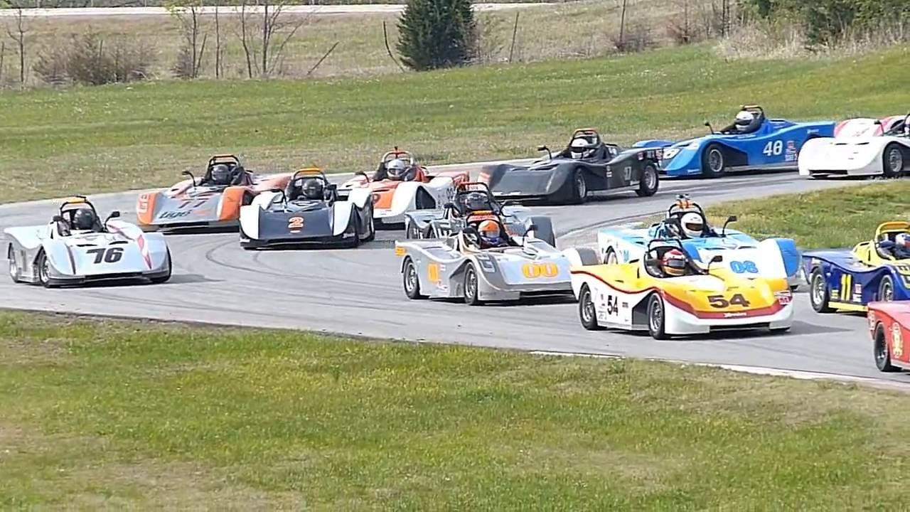 SRF/SRF3 Racing at Hallett - April 2016 - YouTube