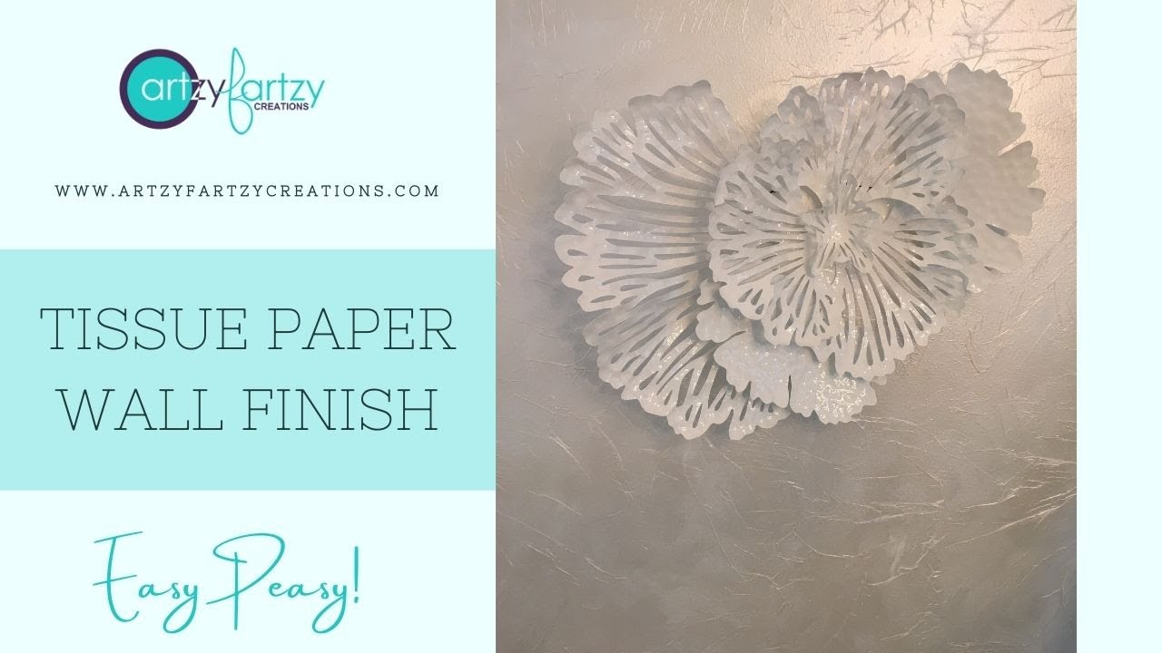 Apply Tissue Paper To Create A Beautiful Wall Finish YouTube apply-tissue-paper-to-create-a-beautiful-wall-finish-youtube