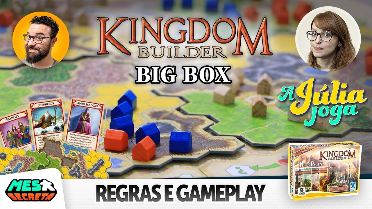 A Júlia Joga: Kingdom Builder: Big Box | Regras e Gameplay - YouTube