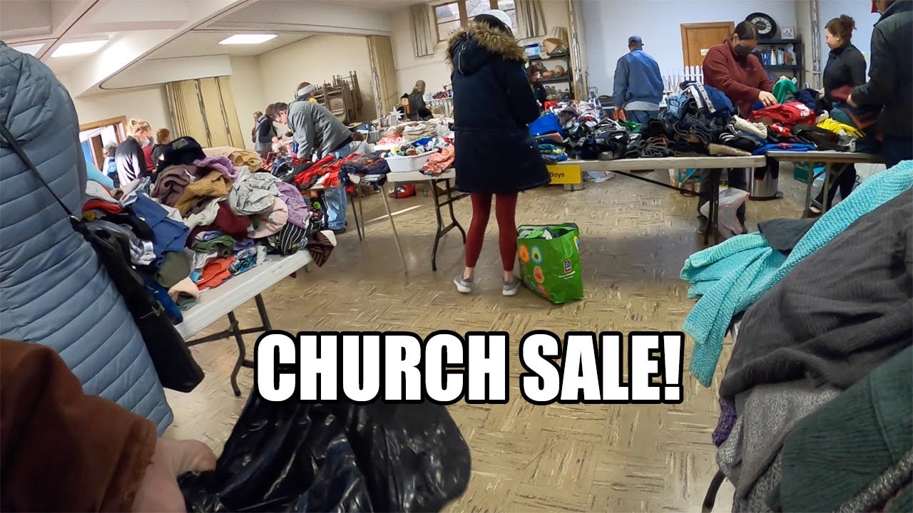 Church Rummage Sale - Fill a Bag! - YouTube