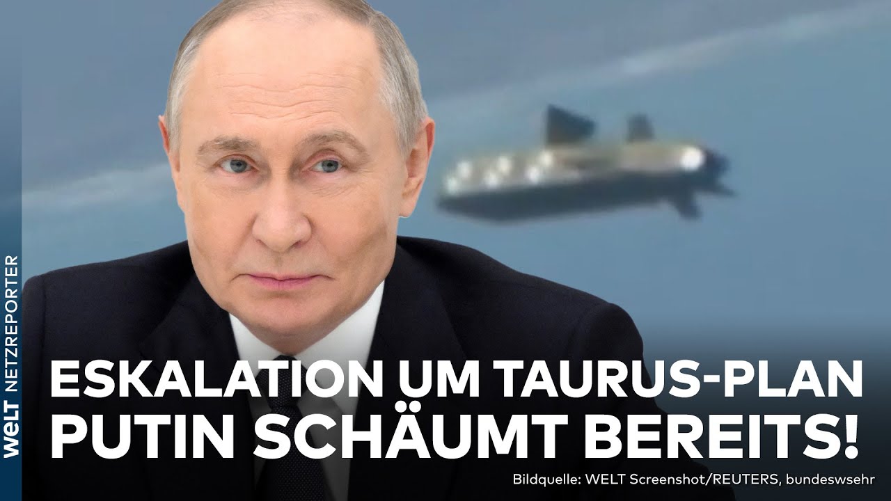 RUSSLAND: Taurus-Lieferung aus Deutschland! Kreml gibt Statement ...