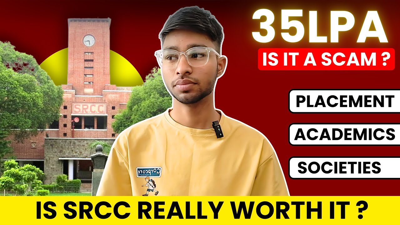 My Honest Experience At SRCC |Asia's Best College (SRCC) 💔| Delhi ...