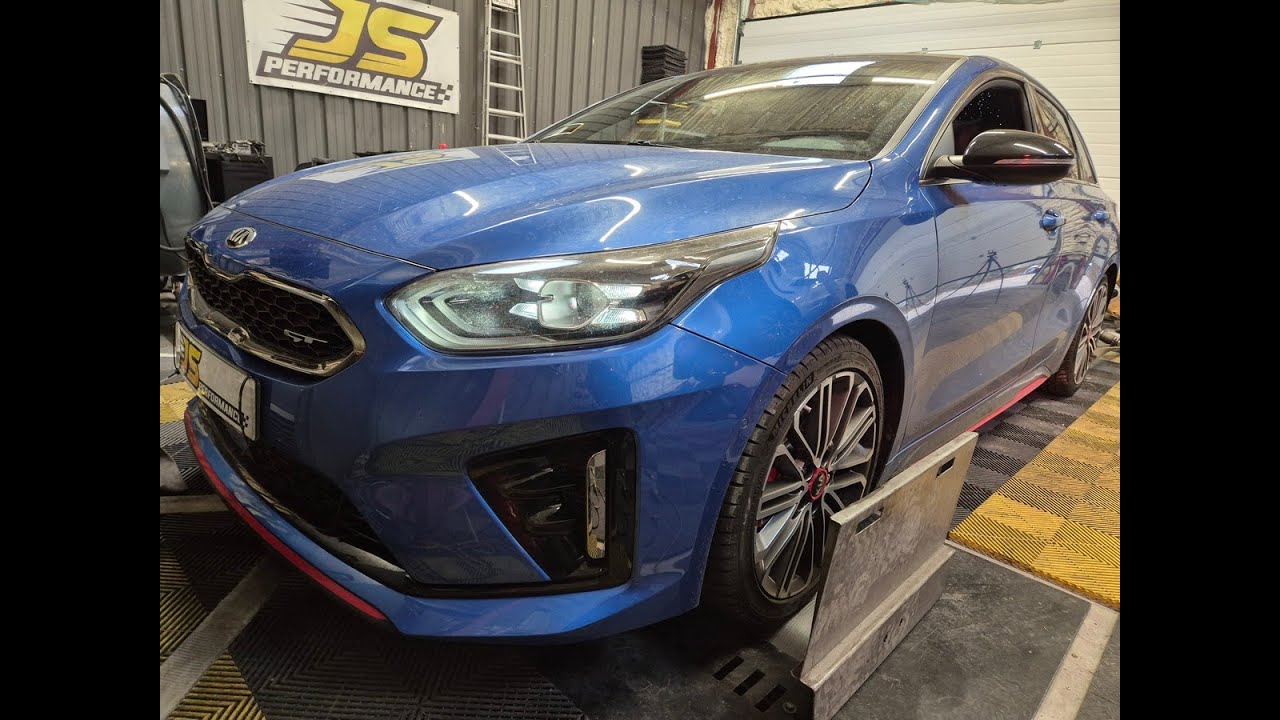 Reprogrammation moteur Kia Ceed 1.6 204chx by JS PERFORMANCE - YouTube