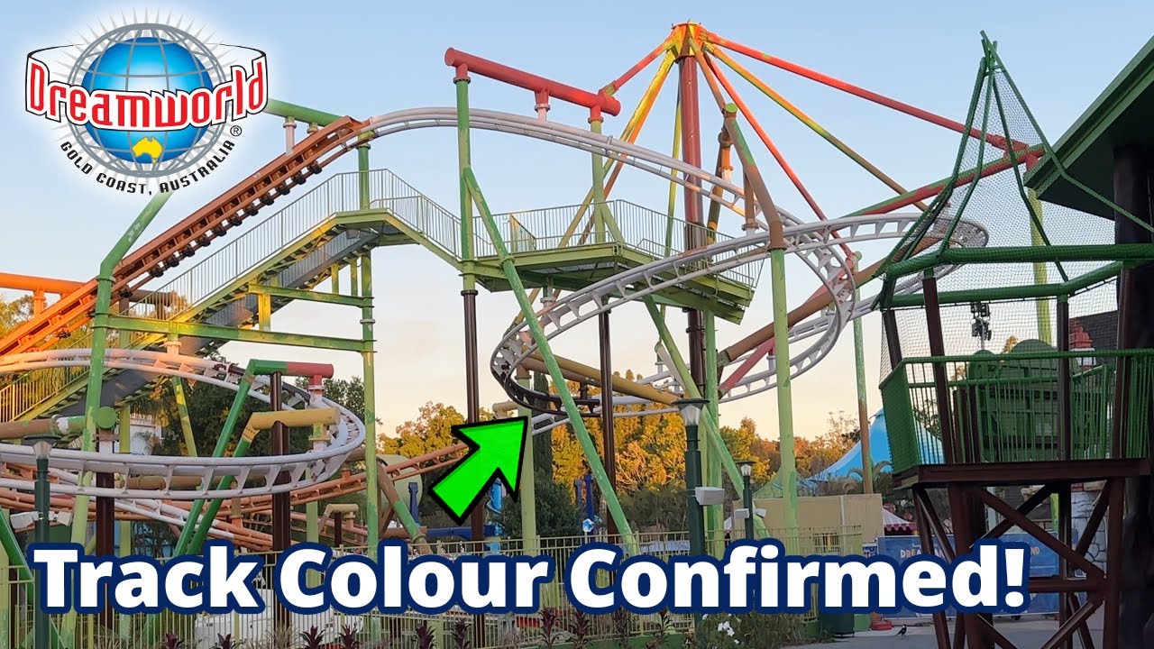 Dreamworld | New Escape Coaster Colour, Wiggles Ride Testing Update ...