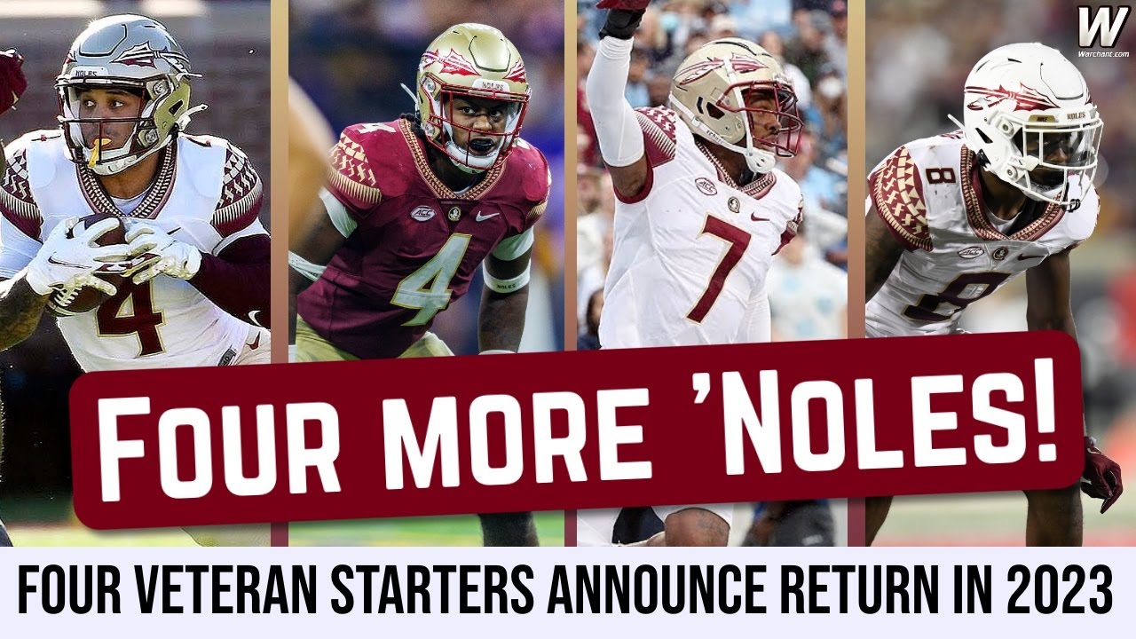 TRANSFER PORTAL NEWS | FOUR MORE NOLES | FSU Football retains four ...