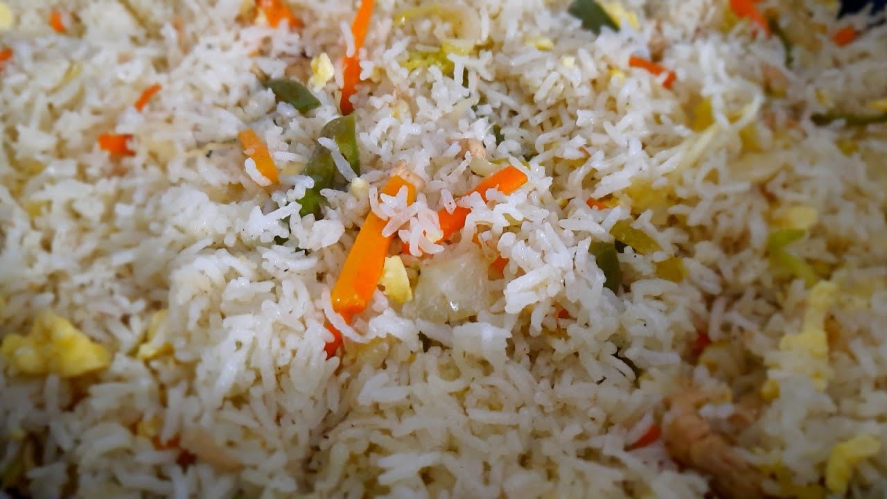 Restaurant Style Chicken Egg Fried Rice || Egg Fried Rice || Chicken ...