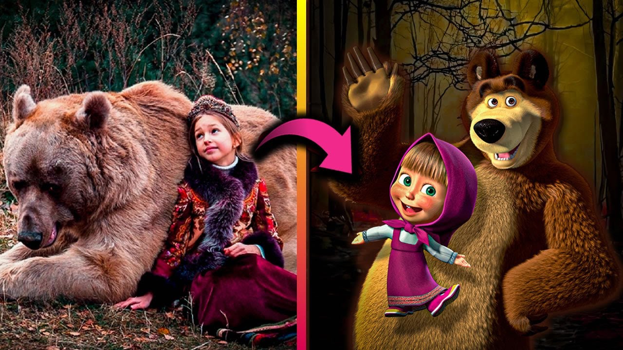 La supuesta verdadera historia de Masha y el Oso - YouTube