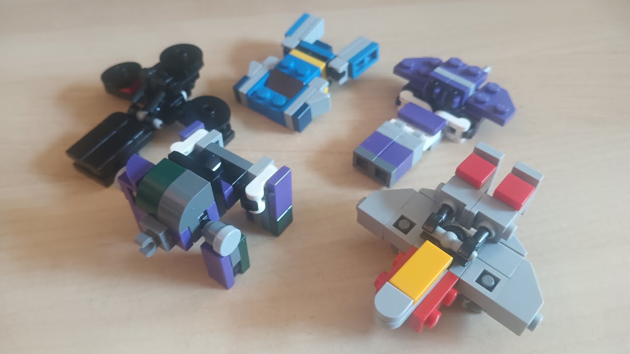 Lego Transformers One: Alpha Trion, Starscream, Soundwave, Shockwave ...