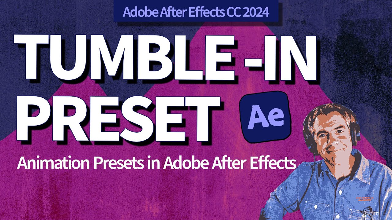How To Use Tumble-In Animation Preset in After Effects - YouTube