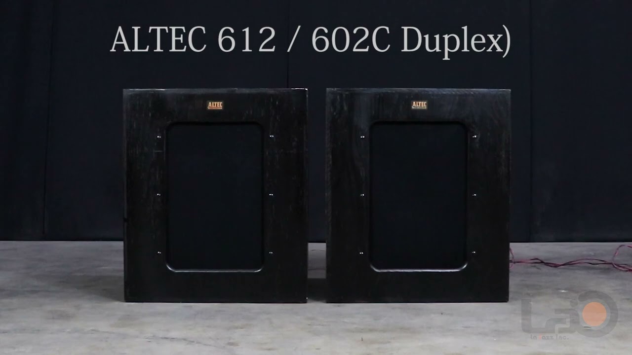 Altec 612 602C Dup - YouTube