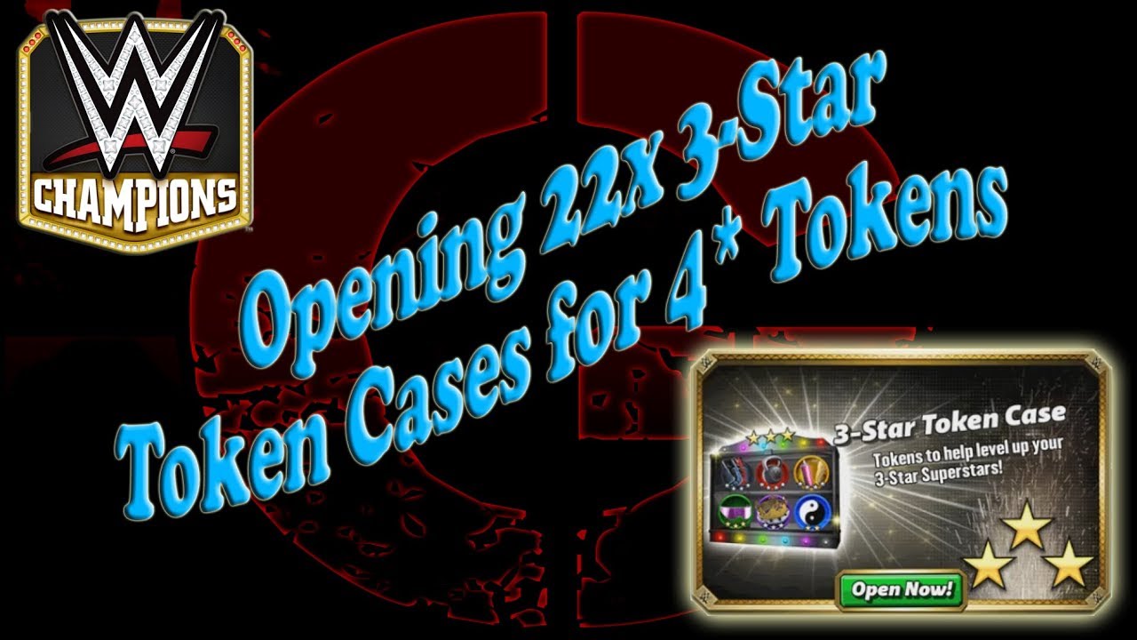 WWE Champions: 22x 3-Star Token bags opening - YouTube