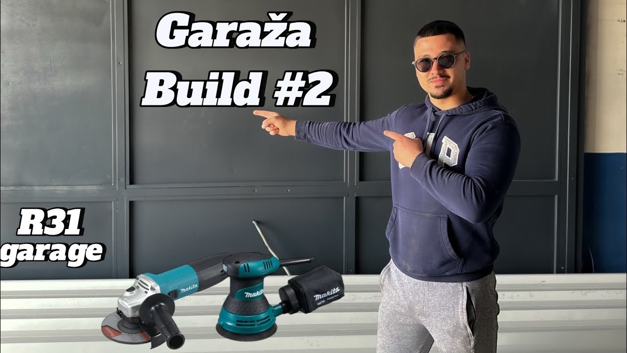 ZIDOVI VIŠE NE IZGLEDAJU ISTO – NOVA BOJA! | R31 GARAGE BUILD #2 - YouTube