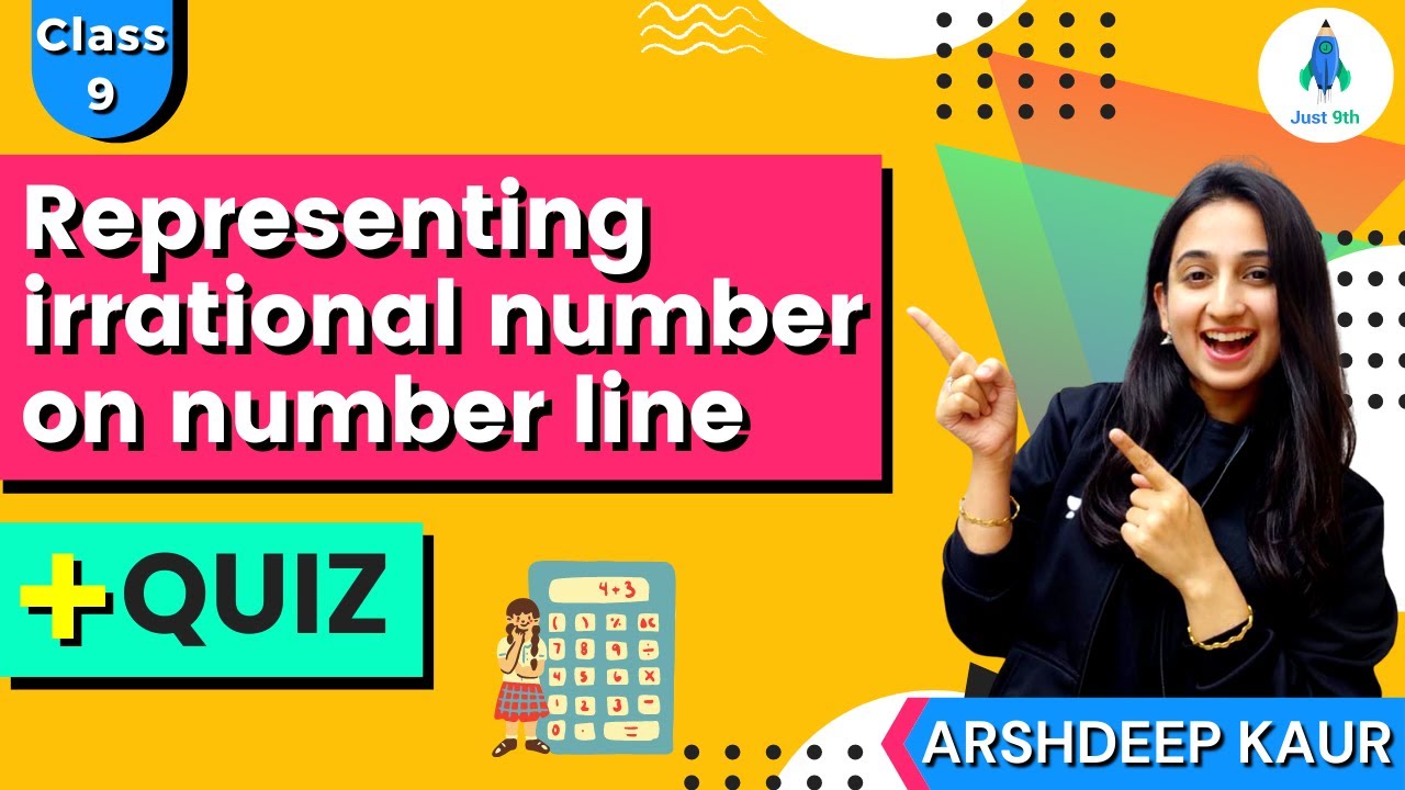 Class 9: Representing Irrational Numbers on Number Line | Number System ...