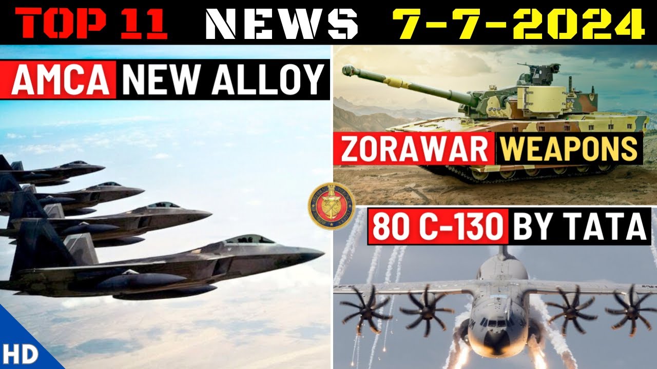 Indian Defence Updates : AMCA Next Gen Material,,Zorawar Weapons,100 K9 ...