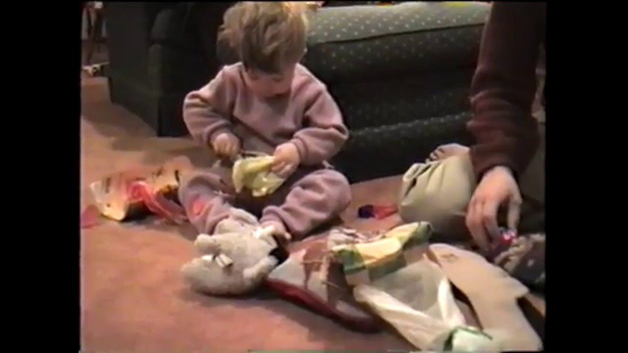 Christmas Morning 2001 at Grandmas house - YouTube