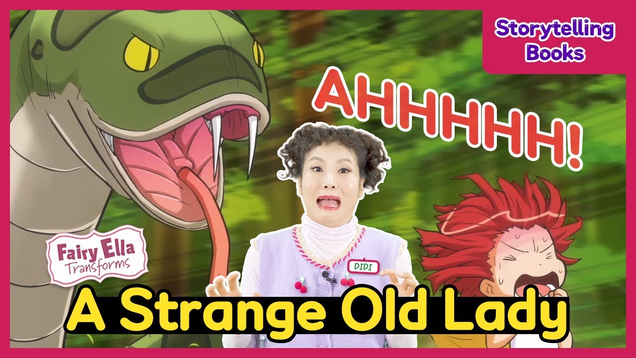 Storytelling Books | A Strange Old Lady | animated book | story | kids ...